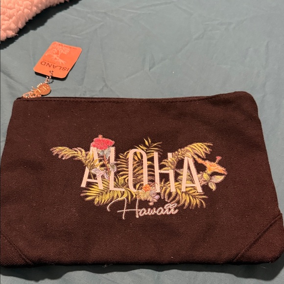 Bags | Aloha Hawaii Black Pouch | Poshmark